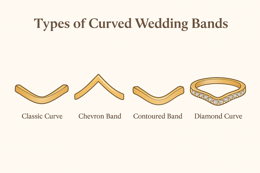 Trend Alert: Why Curved Wedding Bands Are the Must-Have Look of 2025 ...